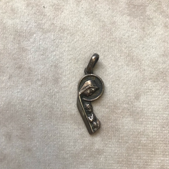 Jewelry | Christian Catholic Mary Mother Child Mother Of God Silver ...
